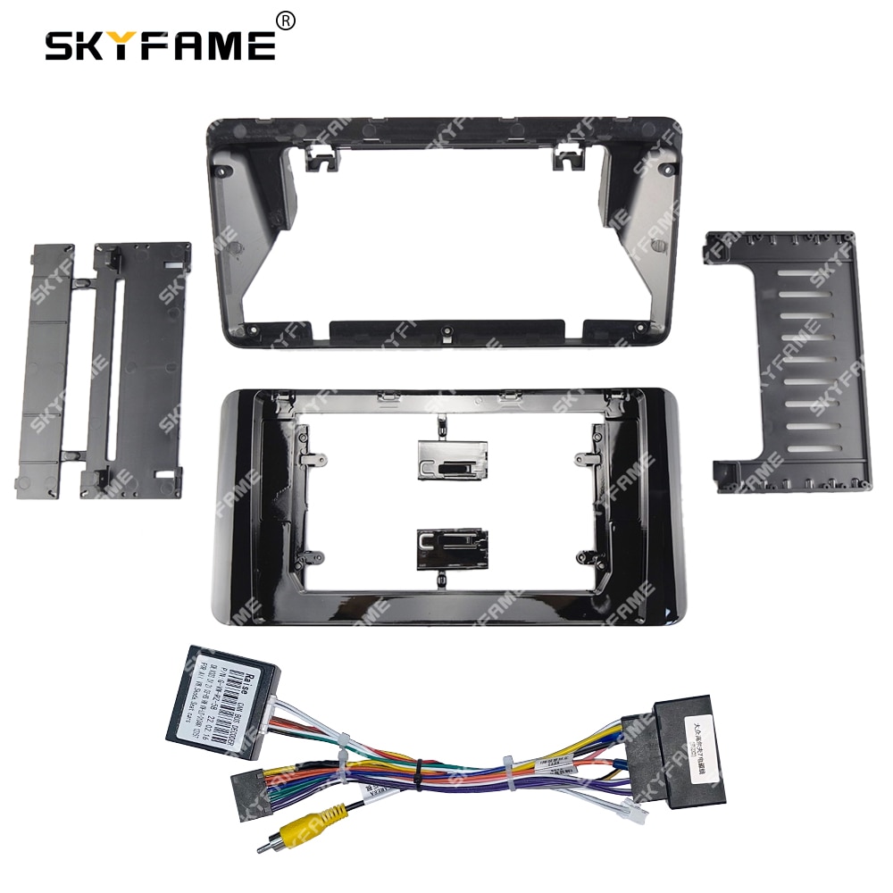 SKYFAME Car Frame Fascia Adapter Canbus Box For Volkswagen Polo Skoda ...