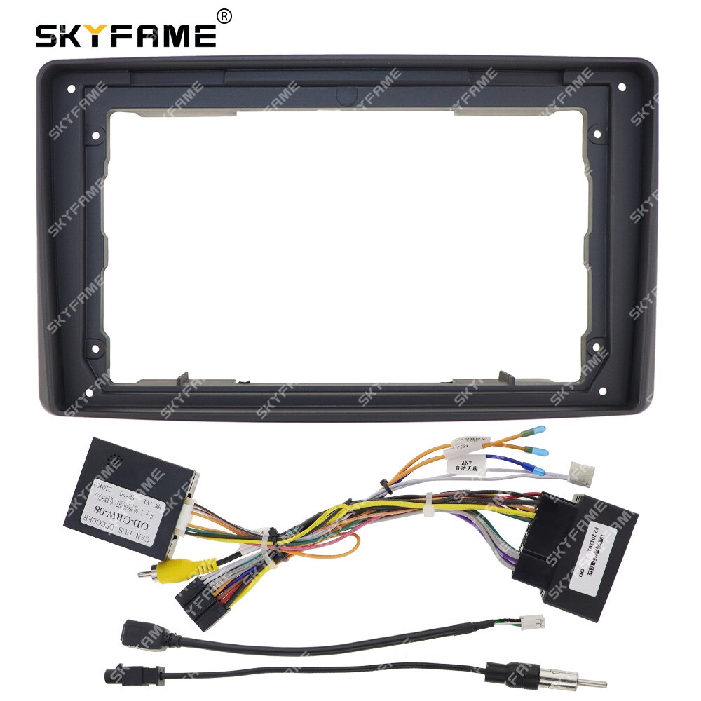 SKYFAME Car Frame Fascia Adapter Canbus Box Decoder For GWM Great Wall ...