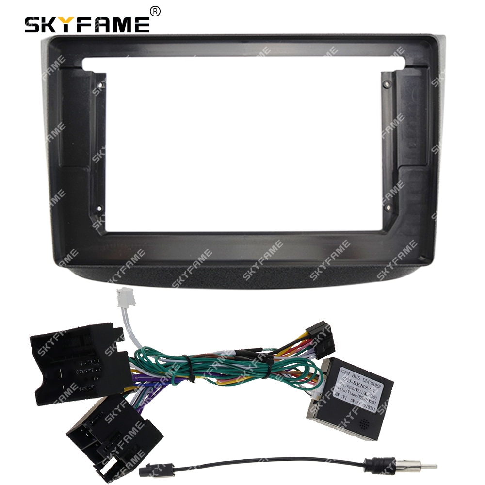 SKYFAME Car Frame Fascia Adapter Canbus Box Decoder Android Radio Dash ...