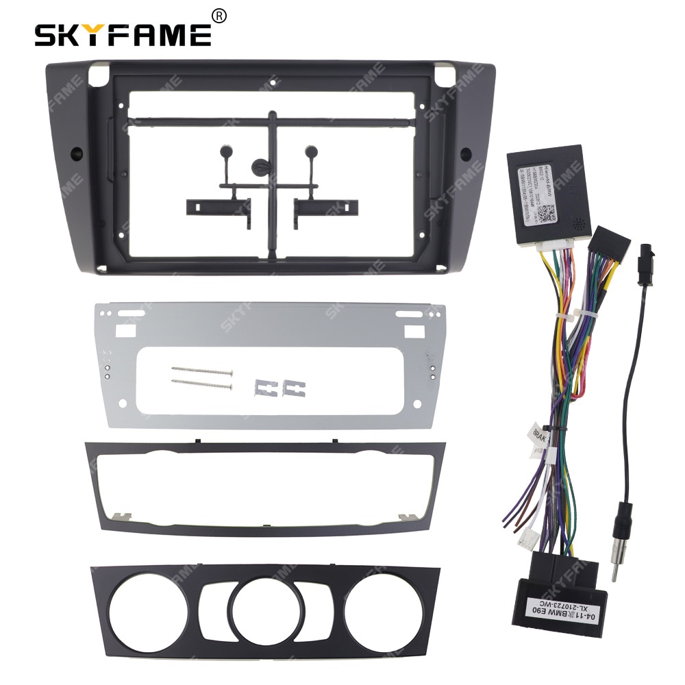 SKYFAME Car Frame Fascia Adapter Canbus Box Decoder Android Radio Audio ...