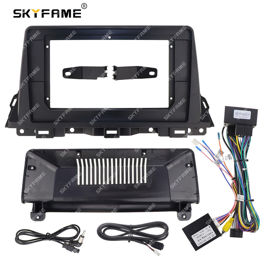 SKYFAME Car Frame Fascia Adapter Canbus Box Decoder Android Radio Audio ...