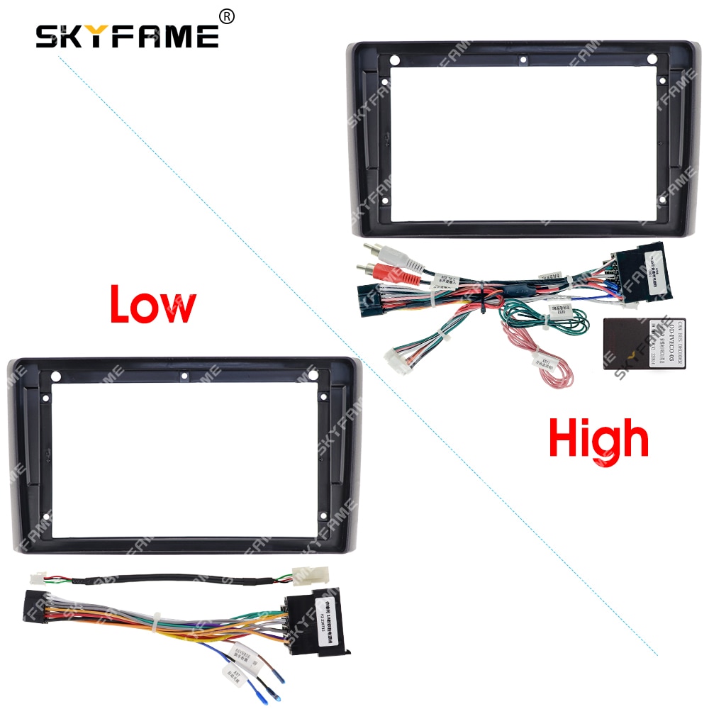 SKYFAME Car Frame Fascia Adapter Canbus Box Decoder For Iveco Daily ...