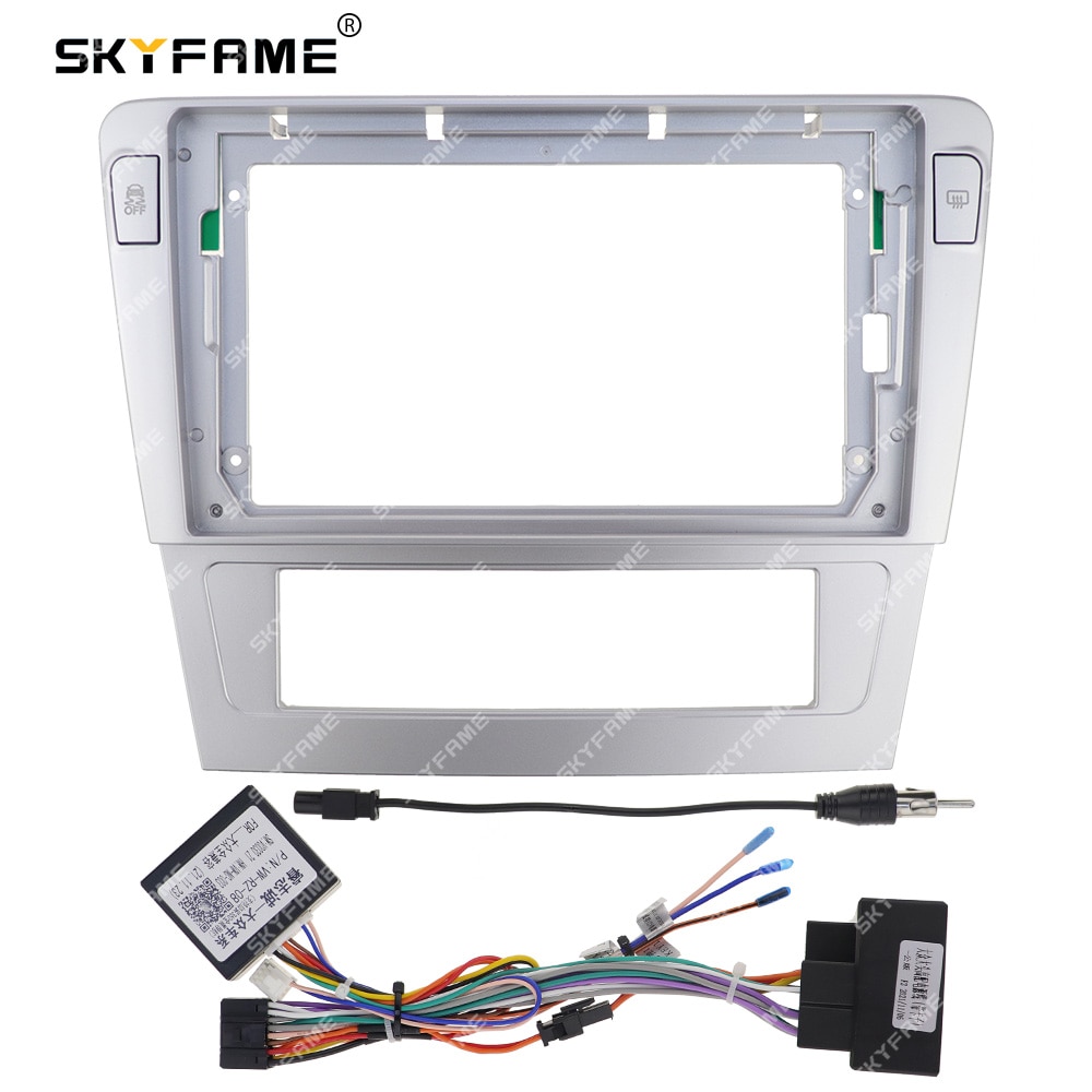 SKYFAME Car Frame Fascia Adapter Canbus Box Decoder Android Radio Audio ...