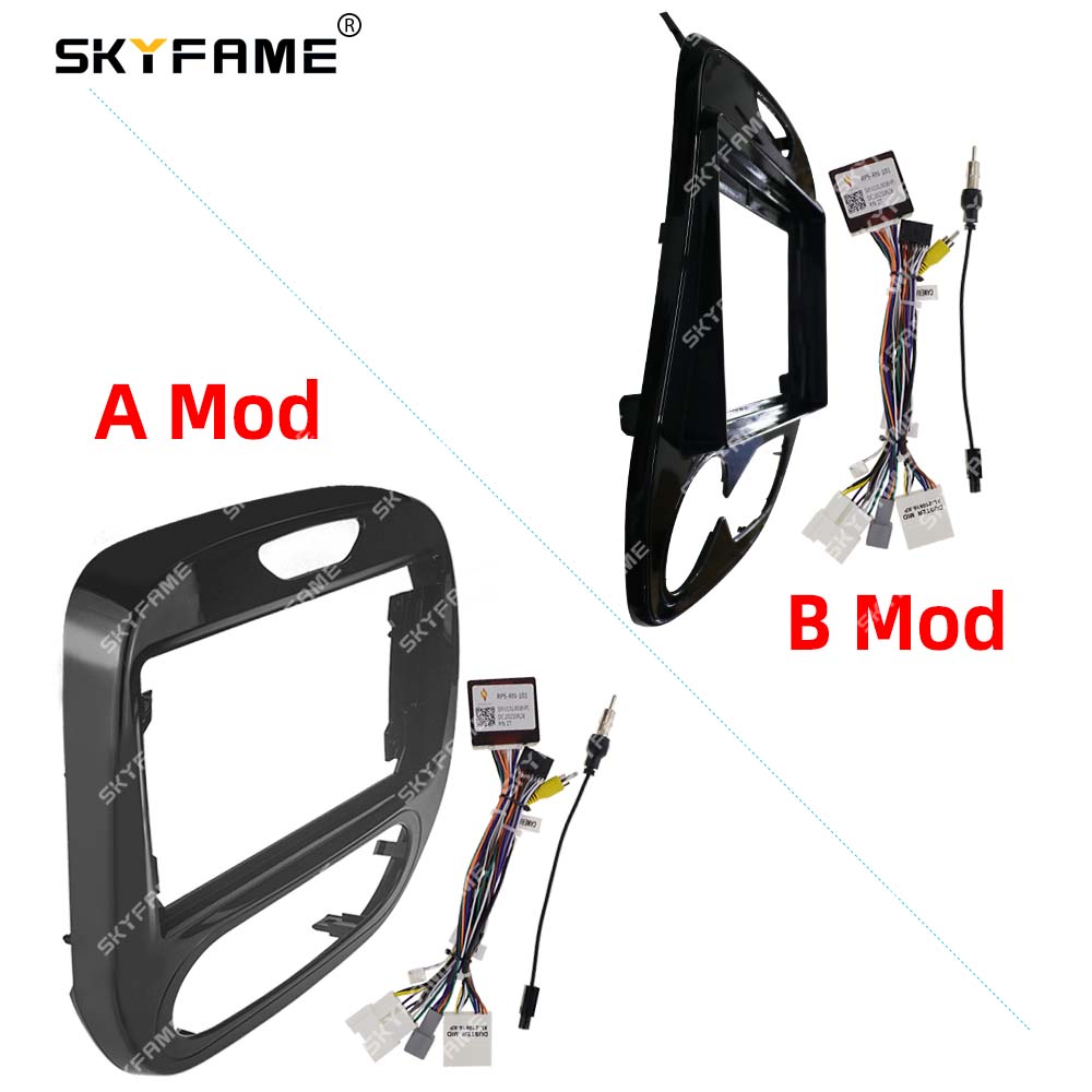 SKYFAME Car Frame Fascia Adapter Canbus Box Decoder Android Radio Dash ...