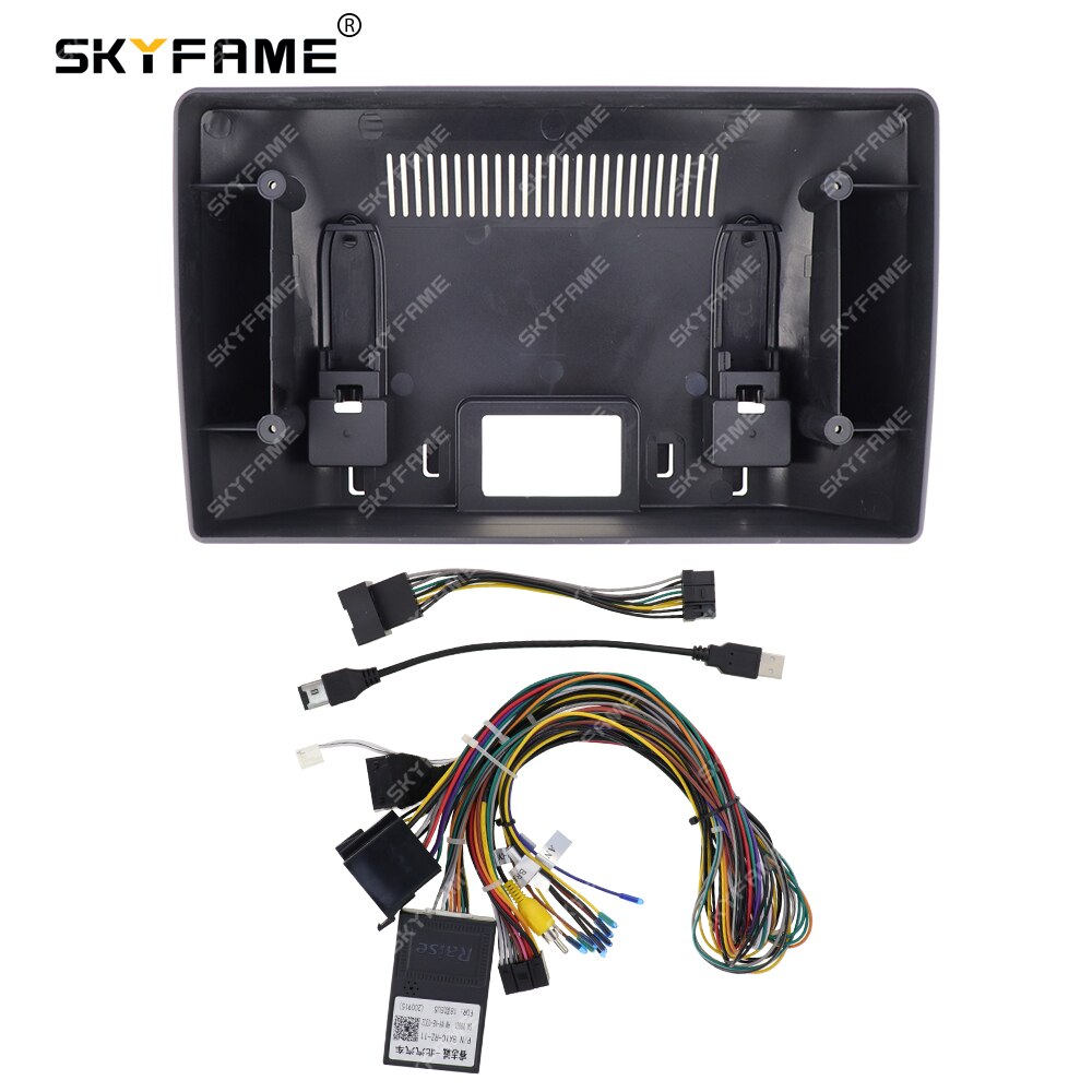 SKYFAME Car Frame Fascia Adapter Canbus Box Decoder Android Radio Audio ...