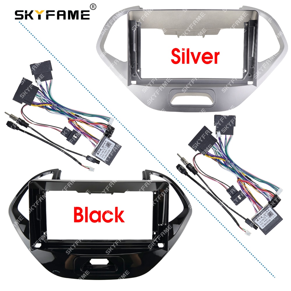 SKYFAME Car Frame Fascia Adapter Canbus Box Decoder Android Radio Dash ...