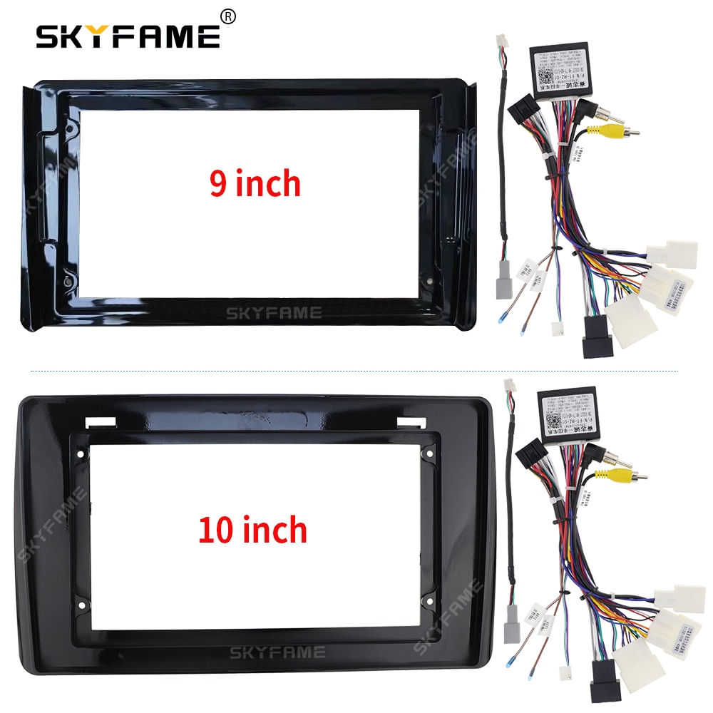 SKYFAME Car Frame Kit Fascias Panel For TOYOTA Highlander CROWN KLUGER ...