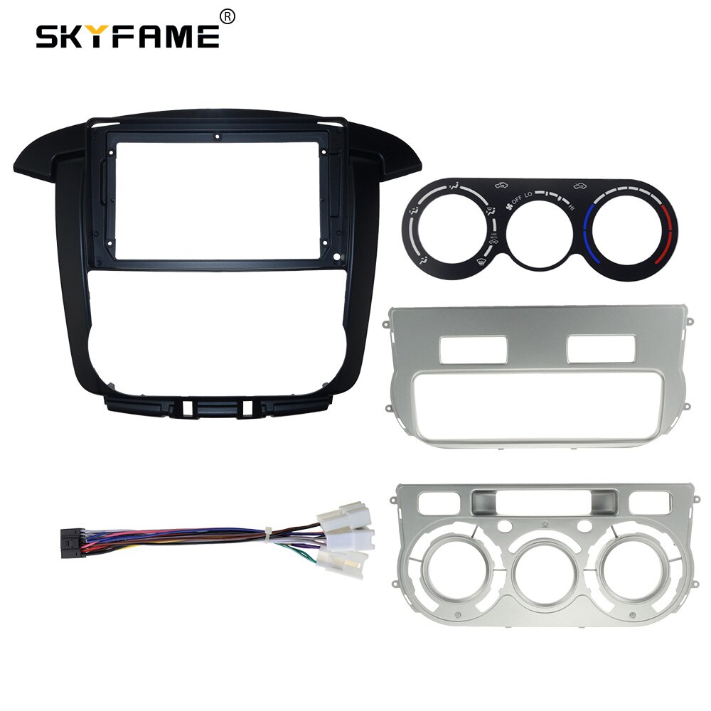 SKYFAME Car Radio Fascia for TOYOTA INNOVA AVANZA 2011-2014 Stereo ...