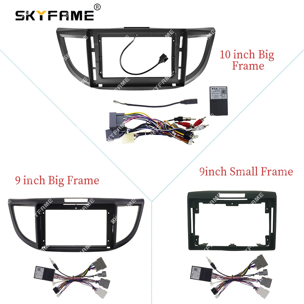 SKYFAME Car Frame Fascia Adapter Canbus Box Decoder Android Radio Audio ...