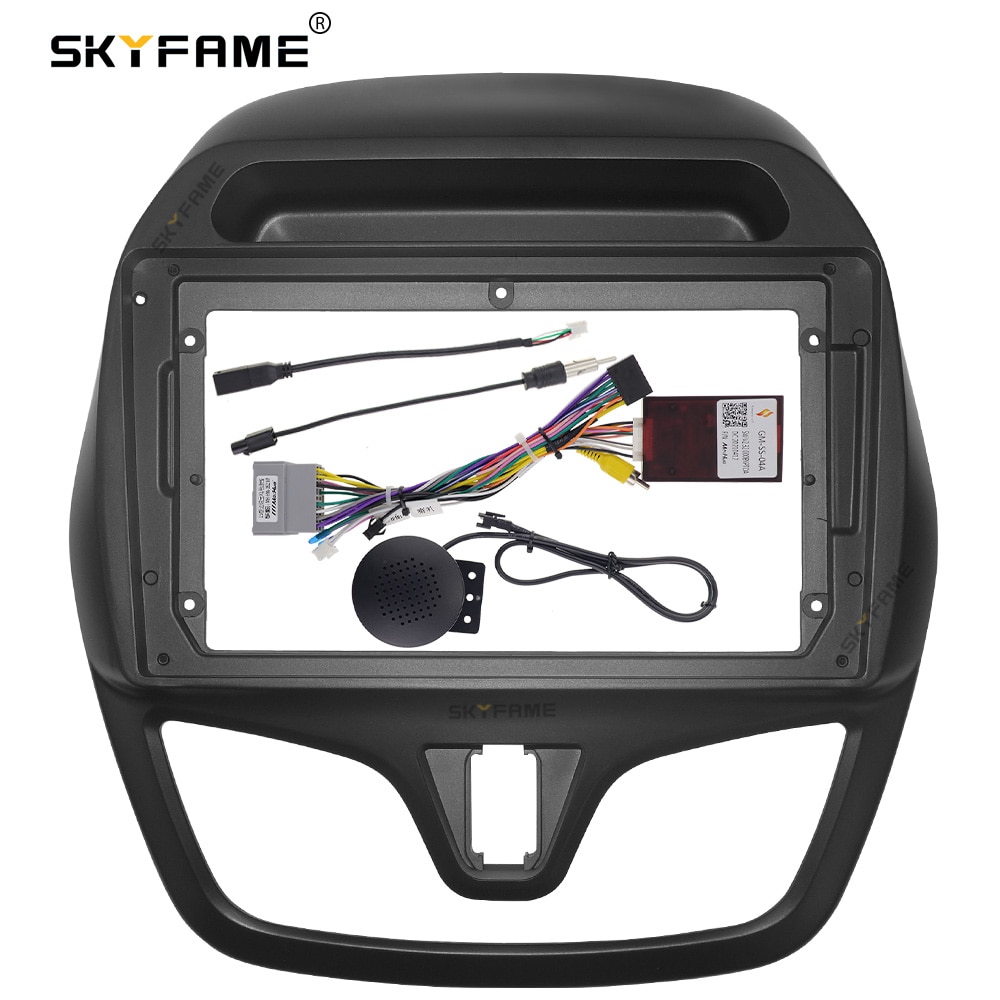 Car Radio Fascia Frame Adapter Canbus Box For Chevrolet Spark Baic Beat ...
