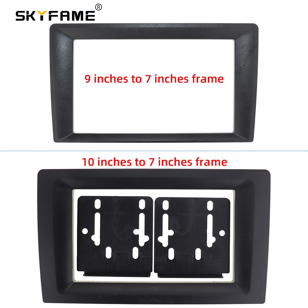SKYFAME 9 Inch To 7 Inch or 10 inch to 7 inch frame Screen Fascia Frame ...