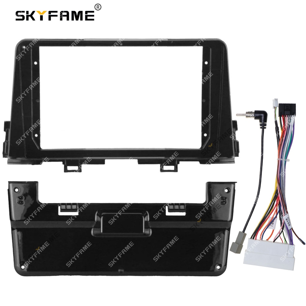 SKYFAME Car Frame Fascia Adapter For Kia Picanto Morning 2017 Android ...