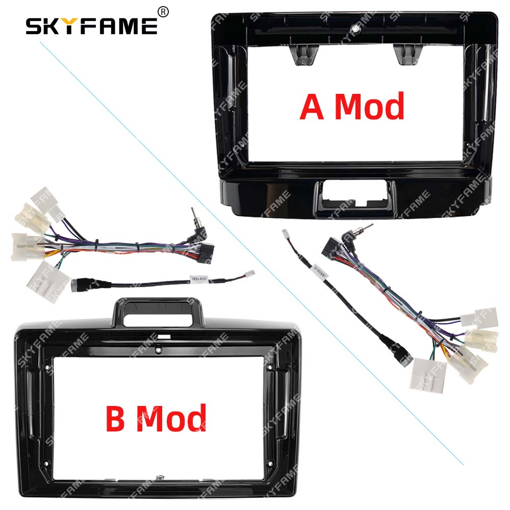 SKYFAME Car Frame Fascia Adapter Android Radio Dash Fitting Panel Kit ...