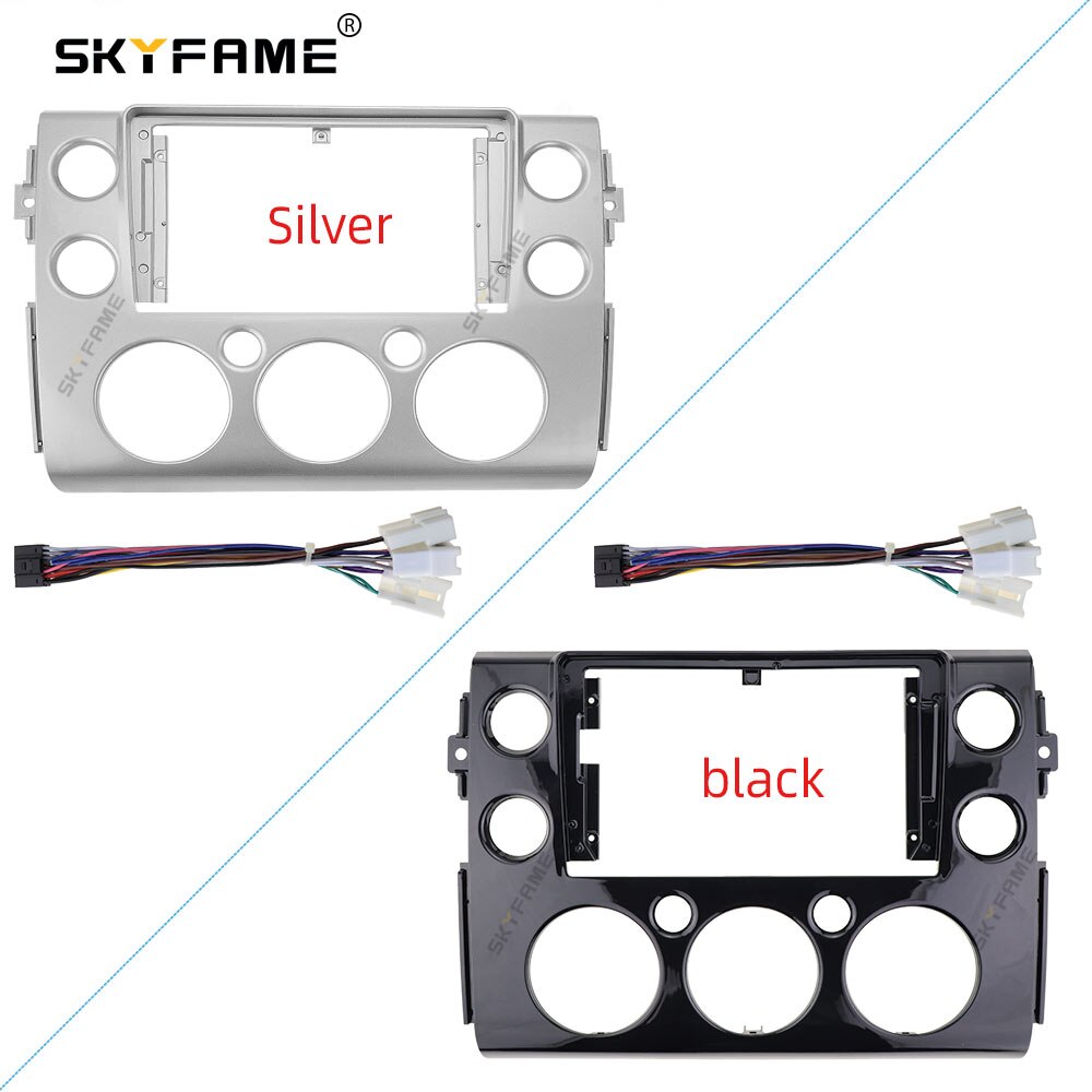 SKYFAME Car Frame Fascia Adapter For Toyota FJ Cruiser 2007-2018 ...
