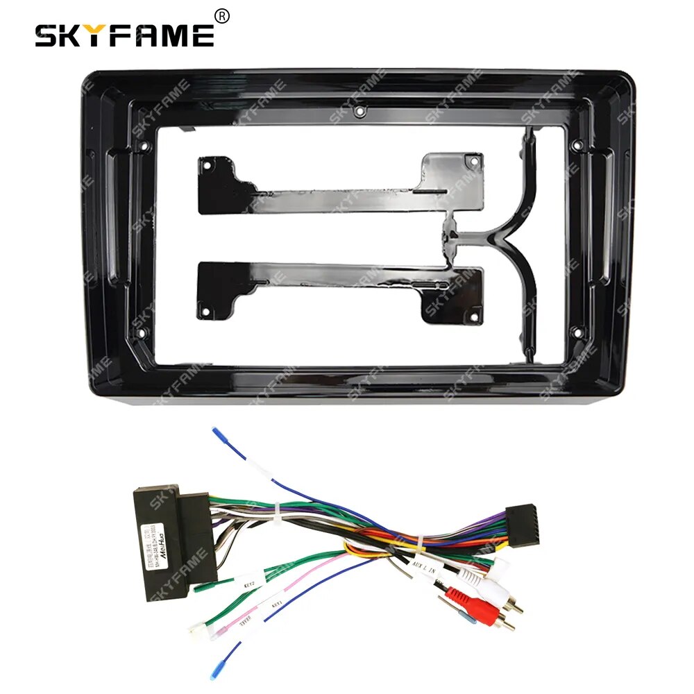 SKYFAME Car Frame Fascia Adapter Canbus Box Decoder Android Radio Audio ...