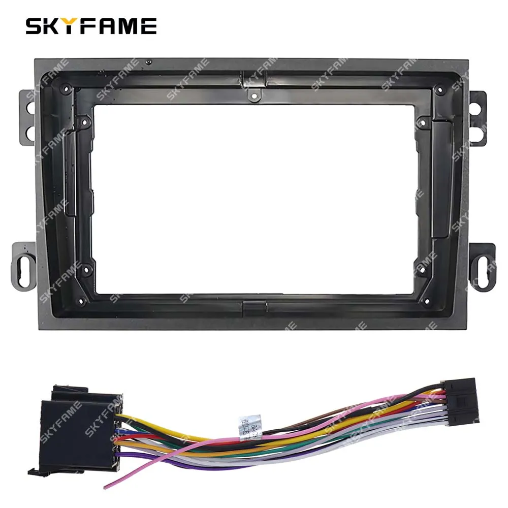 SKYFAME Car Frame Fascia Adapter Canbus Box Decoder Android Radio Dash ...